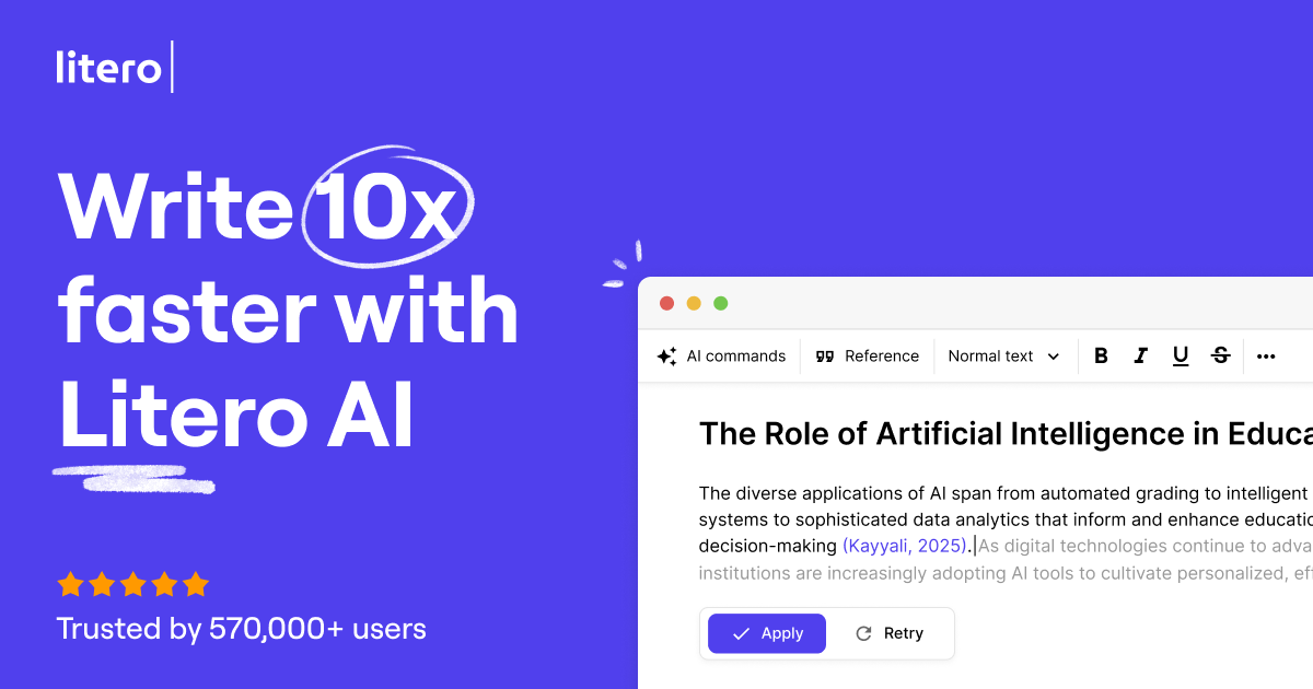 Litero AI - Source-Based Writing Partner
